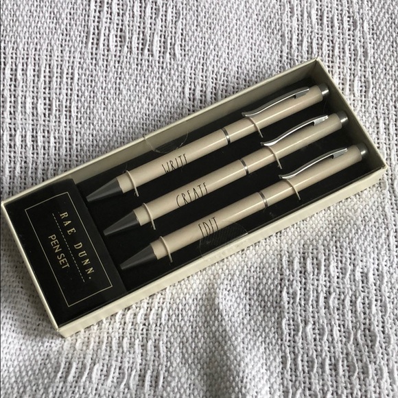 Rae Dunn | Office | Nib Rae Dunn Write Create Edit 3 Pens Set | Poshmark